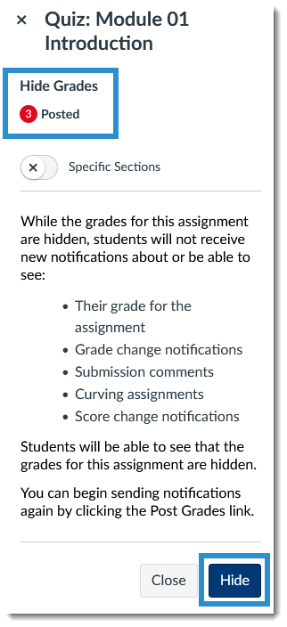 Quick Tip: Grade Posting Policy | Regional Campuses